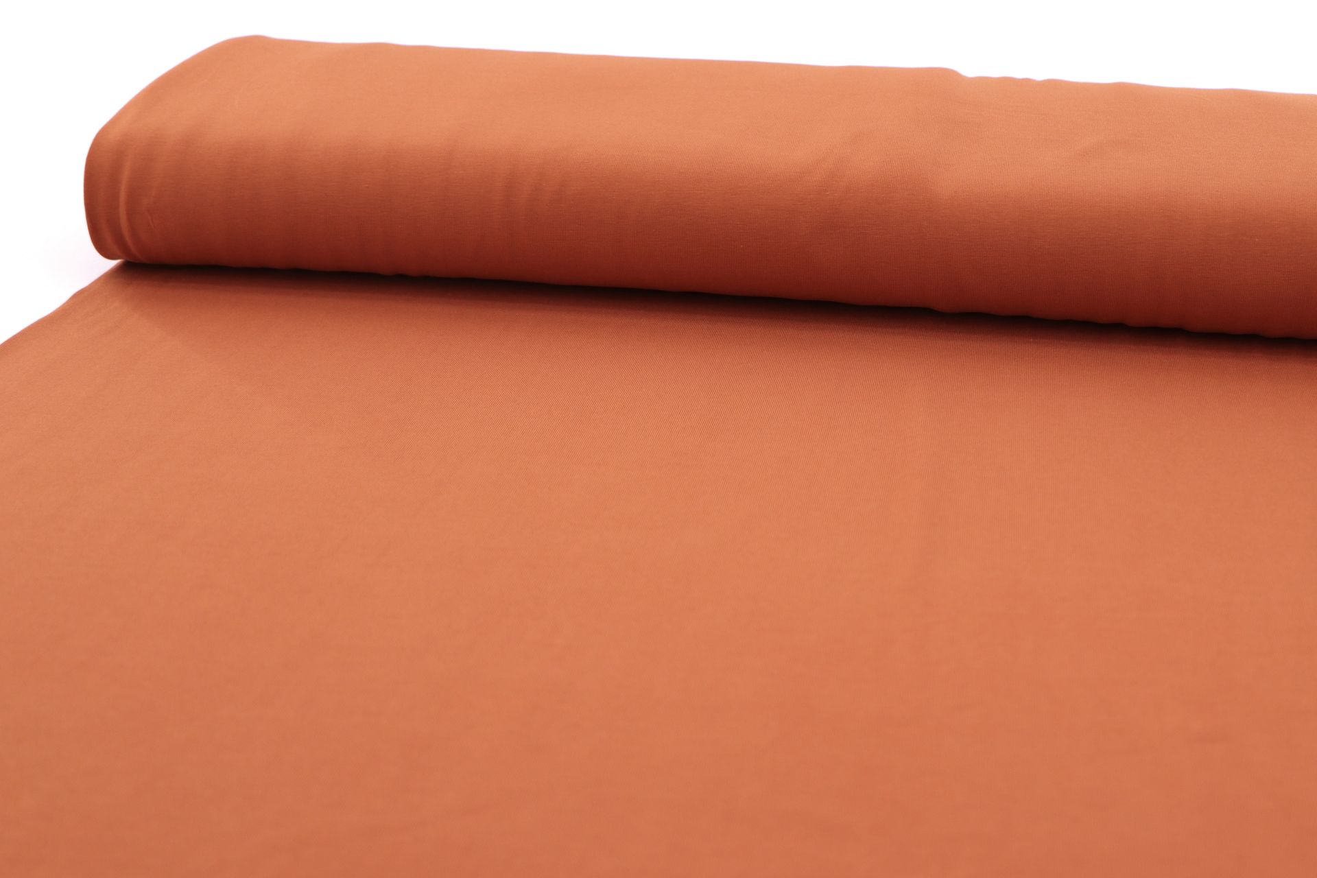 Baumwolljersey uni, rust | J-0333